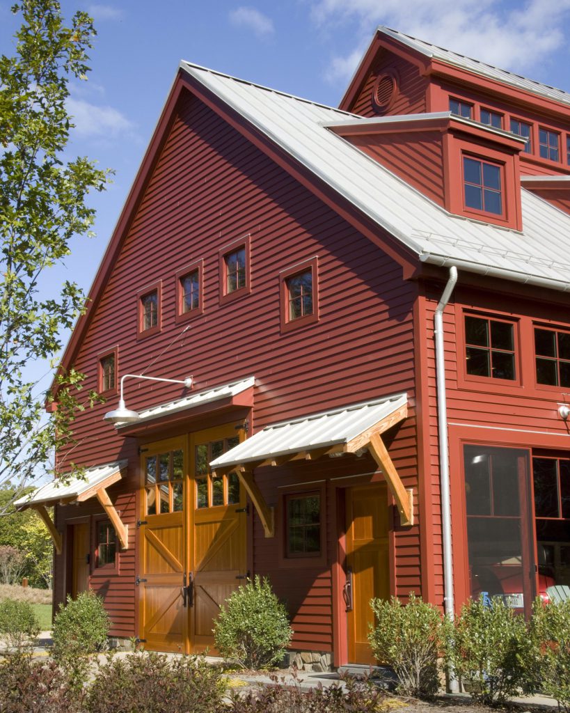 Timberframe Auto Barn - Purple Cherry