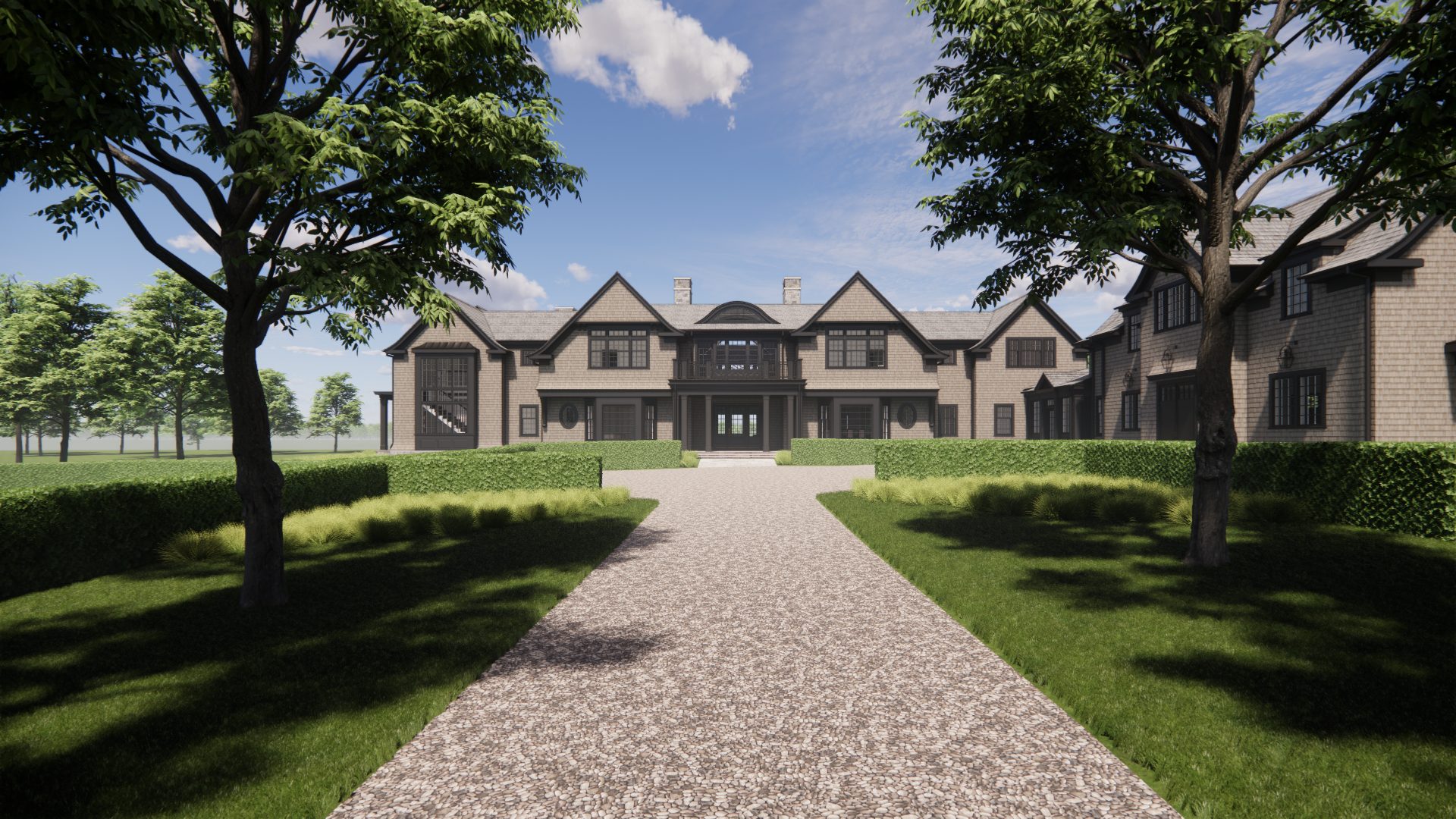 Bridgehampton Shingle Style - Purple Cherry